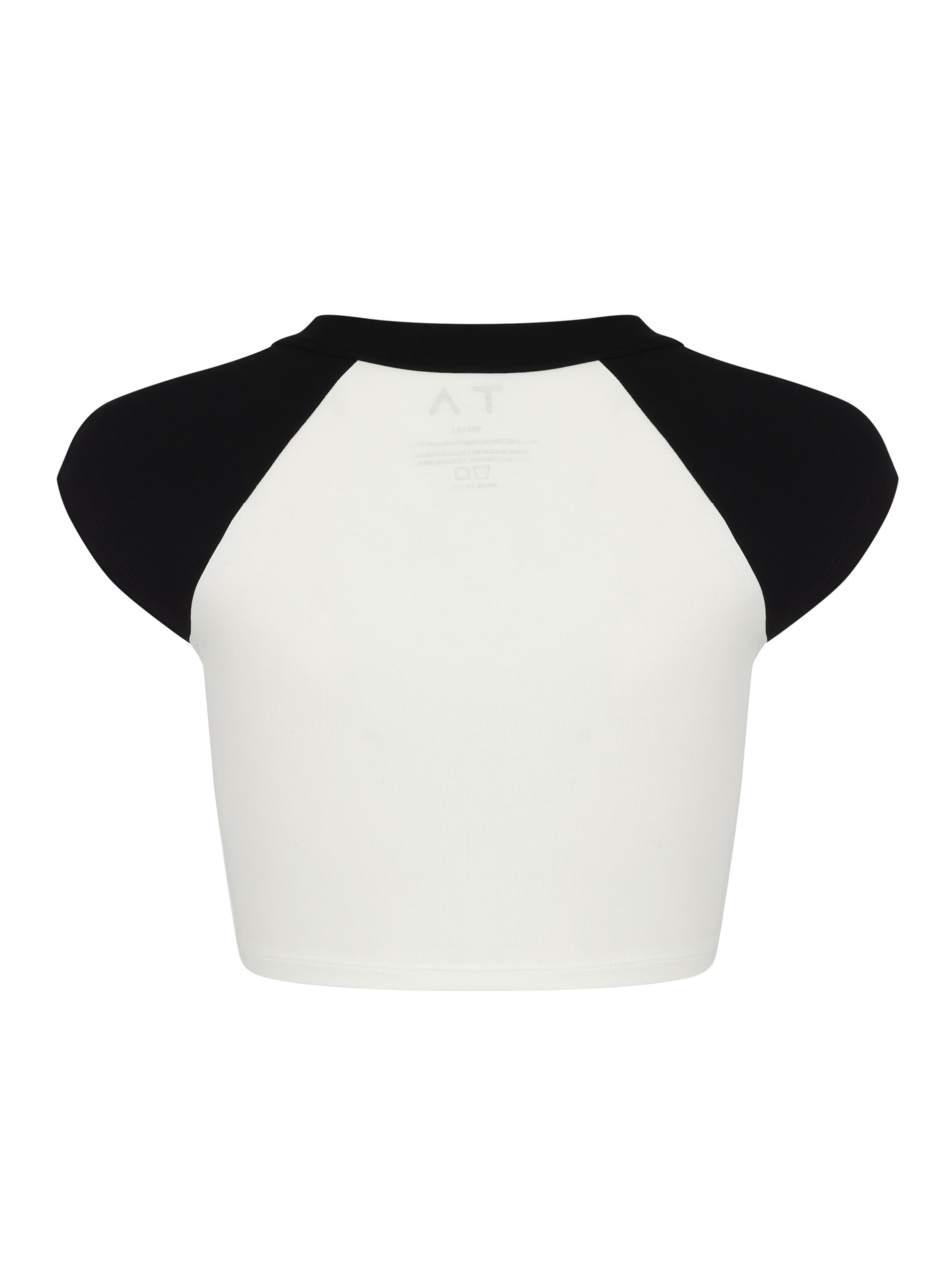 Cropped Baseball Tee - Tracy Anderson